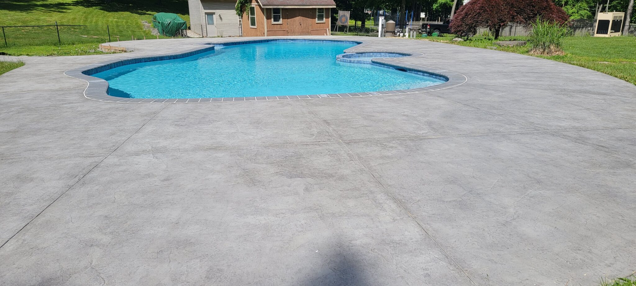 Concrete Deck Patios Gallery - FROG’S POOL RENOVATIONS, PLASTER, TILE ...